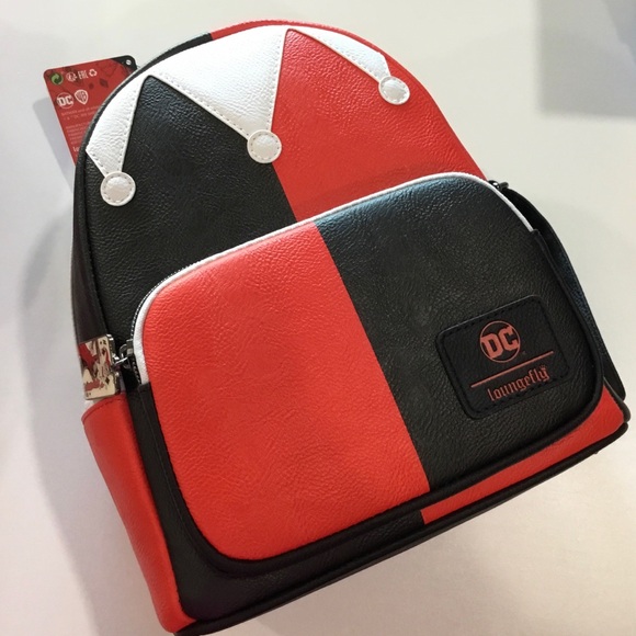 DC Harley | Accessories | Loungefly Dc Harley Quinn Mini Backpack ...